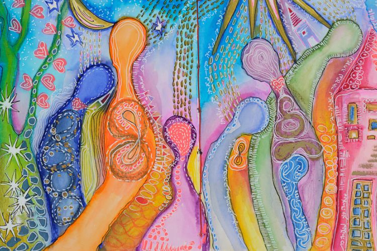 Fabrics & Words-Introduction to Family Constellation through art ...